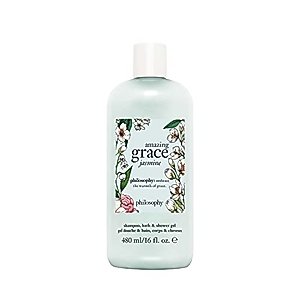 philosophy amazing grace jasmine shampoo, bath & shower gel