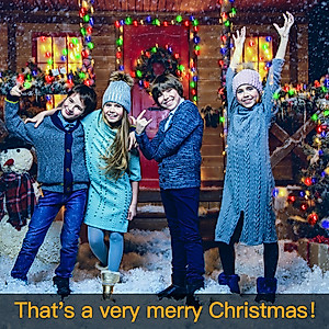 Ollny Christmas Lights 800LED 262FT Plug in, IP67 Waterproof Green Wire Outdoor Christmas Lights with Remote, 8 Modes with Timer Christmas Tree Lights for House Indoor Xmas Decorations (Multicolored)