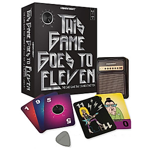 Gamewright This Game Goes to Eleven - The Card Game That Cranks It Past Ten, 5"