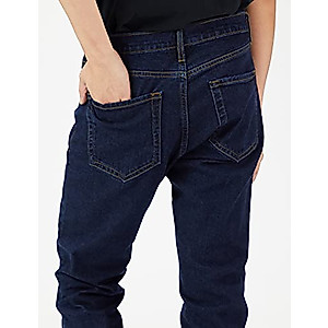 Amazon Essentials Men's Athletic-Fit Jean, Rinsed, 40W x 30L