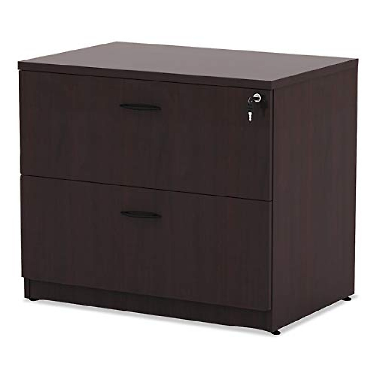 Alera Valencia Series 35-Inch by 22 by 29-1/2-Inch 2-Drawer Lateral File, Mahogany