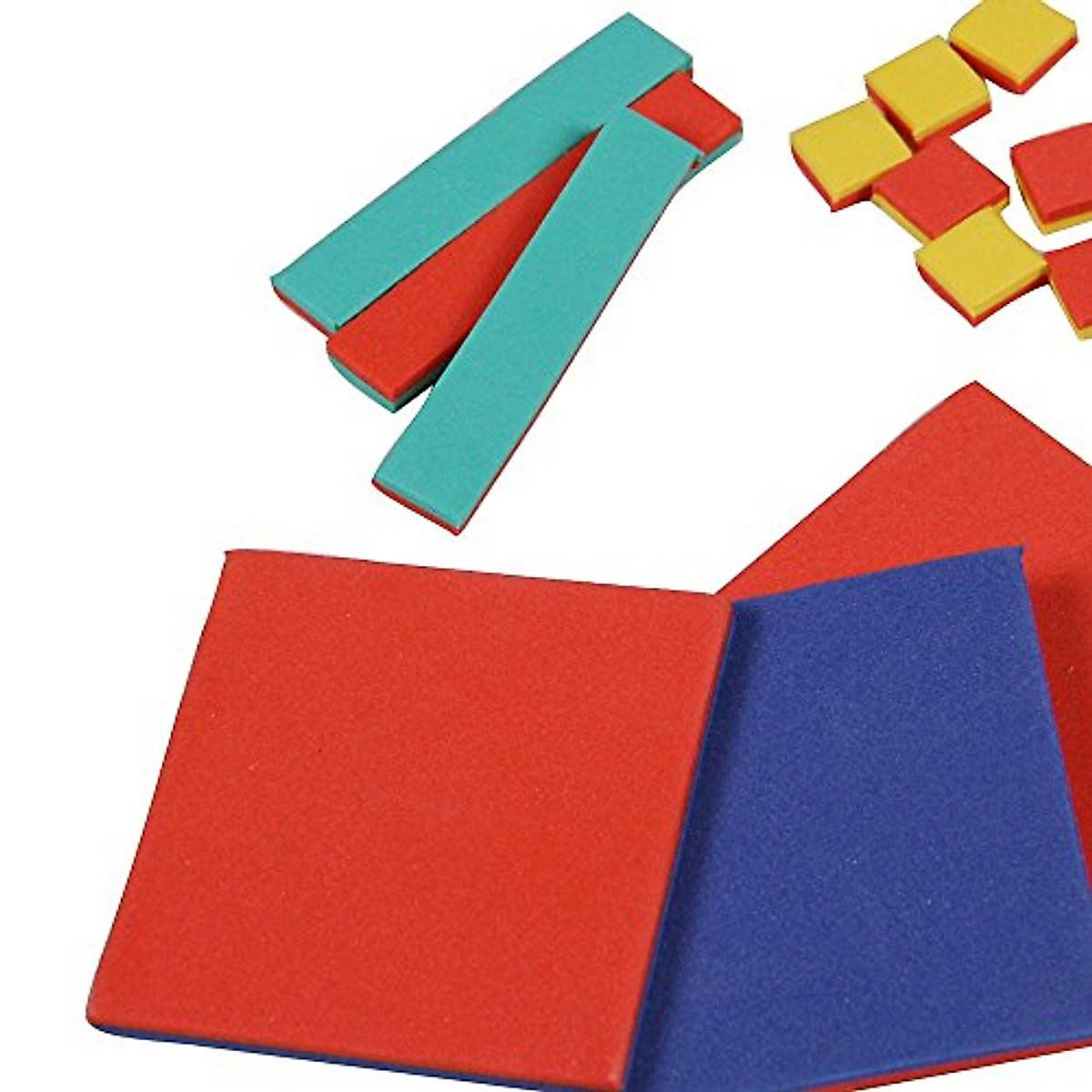 hand2mind Foam Algebra Tiles Class Set, Algebra Manipulatives, Algebra Tiles X and Y, Linear Algebra, Algebra Tools, Tiles Learning, Algebraic Tiles, Algebra Classroom (Set of 30)