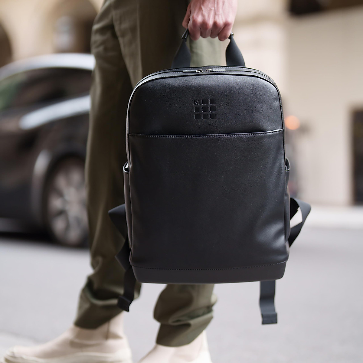 モレスキン(Moleskine) Men's Backpack (for Business and Town), Sapphire Blue (pro), 43 x 33 x 14 cm