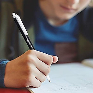 BIC PrevaGuard Clic Stic Ballpoint Pen, Black, 60-Count