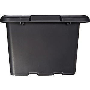 Sundis BAC-15L 15L Box-Stackable and Nestable-High Resistance, Black