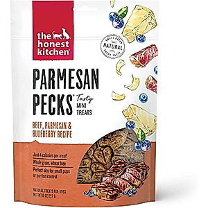Aurora Pet Variety Pack (3) The Honest Kitchen Parmesan Pecks Dog Treats (Beef, Chicken, Duck) with AuroraPet Wipes