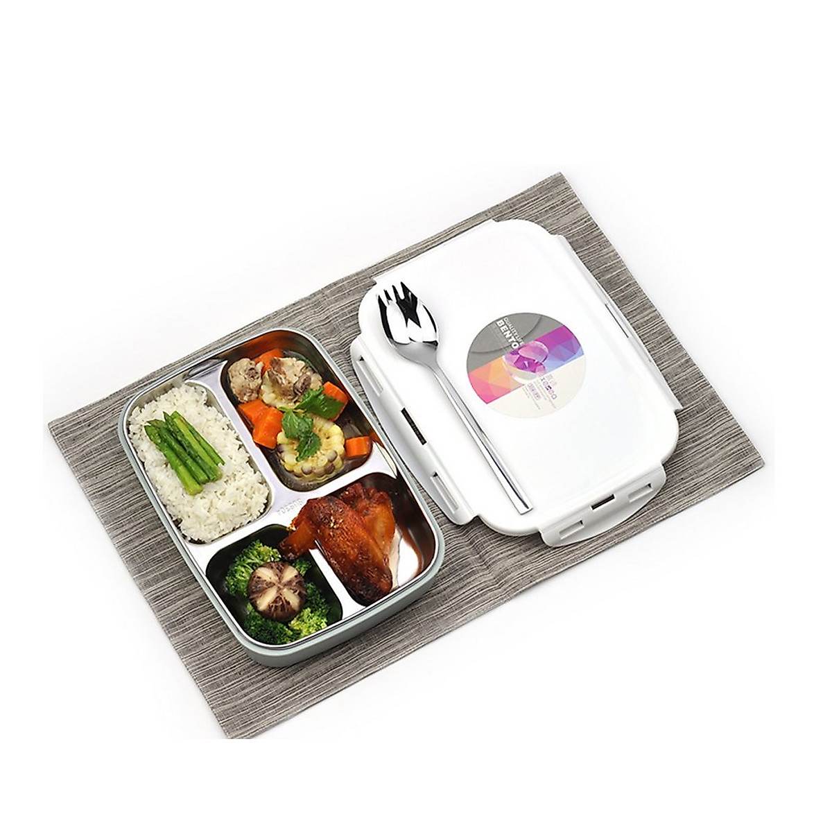 6-pack Salad Forks,1 1/2"Wide 18/10 Stainless Steel 8 1/4"Long Handle Spork - 2 In 1 spoon and fork,Spaghetti Salad Forks Fruit Appetizer Dessert set for Everyday Use Dinner Spoons