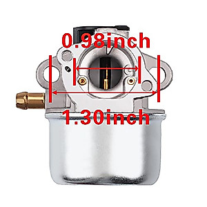 Panari 497314 799868 Carburetor for Briggs & Stratton 14111 498170 497314 497586 498254 498255 498966 Craftsman 625 6150 Engine with 491588s Filter