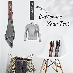 Large Clothes Pins, Personalised Custom Jumbo Clothespins 12 Inch, Wooden Clothespins, for Bathroom, Laundry Room, and Kitchen Decor (Black)