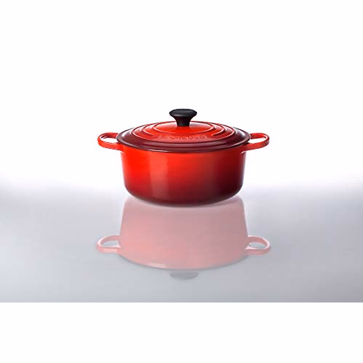 Le Creuset Enameled Cast Iron Signature Round Dutch Oven, 7.25 qt., Cerise