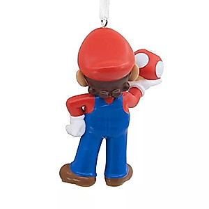 Hallmark Nintendo Super Mario Christmas Ornament (Mario with Mushroom)
