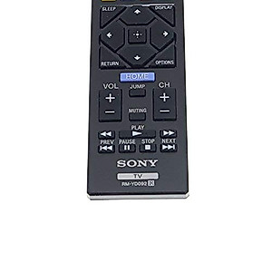 Sony RM-YD092 Factory Original Replacement Smart TV Remote Control for All LCD LED and Bravia TV's - New 2017 Model (1-492-065-11)