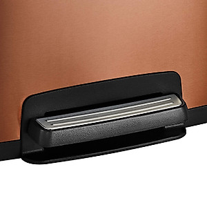 Tramontina 13 Gallon Stainless Steel Step Can - Stainless Steel (Bronze)