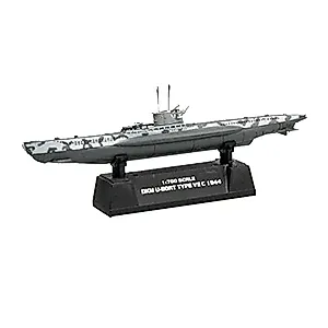 FMOCHANGMDP Submarine 3D Puzzles Plastic Model Kits, 1/48 Scale DKM U-Boat Type VIIC Submarine Model, Adult Toys and Gift, 55Inch
