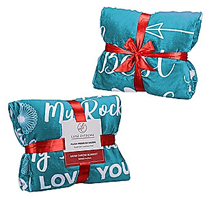 Luxe Extreme Mom Blanket, for Mom, Birthday Gifts for Mom from Daughter or Son, Best Mom Ever Gift Blanket, Mom Gifts for Mother's Day, I Love You Mom Unique Birthday Gift