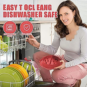 Chicken Shredder, Chicken Breast Shredder, Meat Shredder Machine with Ergonomic Handles and Anti-Slip Base, ShredMachine for Beef Pulled Pork and Chicken 10.2 inch Dishwasher Safe (Clear)