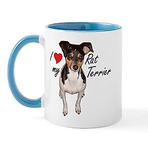 CafePress Rat Terrier Mug Ceramic Coffee Mug, Tea Cup 11 oz