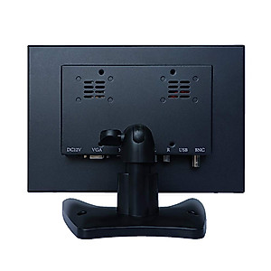 iChawk 11.6" 12" inch Display 1366x768 16:9 HD Widescreen Metal Case HDMI-in VGA BNC AV Built-in Speaker Industrial LCD Screen Monitor For PC Display, USB Port Pluggable U-disk Video Player W116MN-591