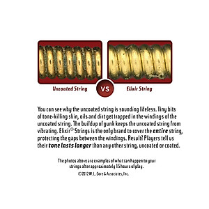 Elixir 11052 Nanoweb Acoustic Guitar Strings Set (6-Strings)