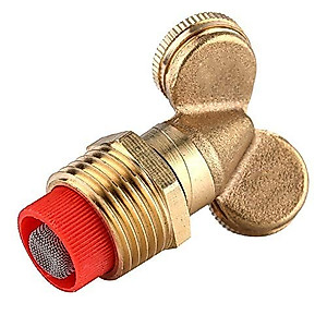 2pcs Brass Spray Misting Nozzle, Double Nozzle Spray Agricultural Garden Sprinkler Irrigation Sprayer for Washers Cleaner Gun