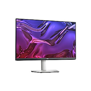 Dell 27-inch USB-C Monitor - Full HD (1920 x 1080 Display, 75Hz Refresh Rate, 4MS Grey-to-Grey Response Time (Extreme Mode), Dual 3W Built-in Speakers, HDMI, IPS, AMD FreeSync, Silver - S2723HC