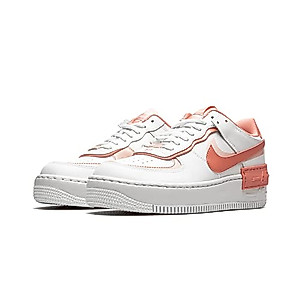 Nike Women's Basketball Shoe, Summit White Pink Quartz Washed Coral, 8 US