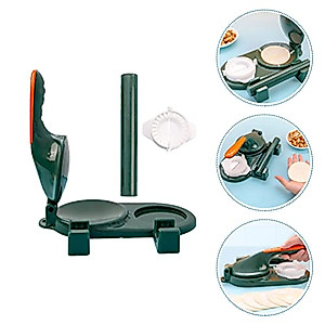 Housoutil Crepe Maker Dumpling Maker Tools Tortilla Press Tortilla Maker Plastic Dough Presser Tool Mexican Taco Quesadilla Maker Kitchen for Dumpling Pasta Pizza Hand Tools