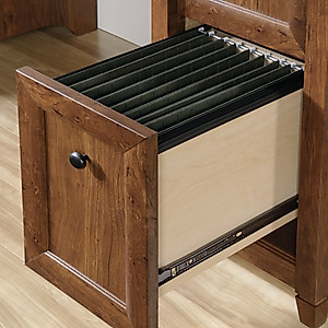 Sauder Edge Water Computer Desk, Auburn Cherry