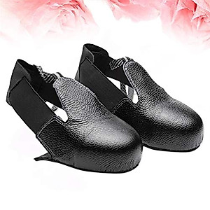 Healifty Steel Toe Cap Safety Overshoe with Adjustable Strap Non-Slip Sole for Men and Women Size EUR 36-46