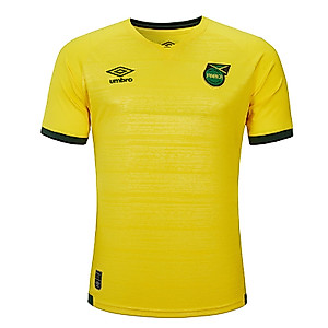 Umbro Jamaica Home Men's Soccer Jersey- 2021/22 (Large) Yellow