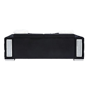 Acme Furniture Trislar Sofas, Black