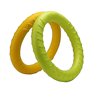 Mipcase Pet Ring Toy Dog Bite Toys Eva Dog Chew Toy Dog Dental Care Ring Dog Ring