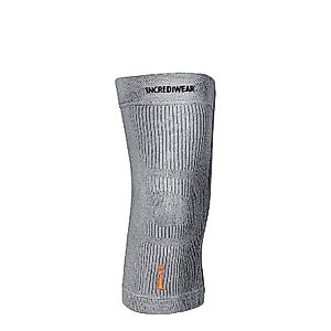 Incrediwear Knee Sleeve – Knee Braces for Knee Pain, Joint Pain Relief, Swelling, Inflammation Relief, and Circulation, Knee Support for Women and Men, Fits 18”-22” Above Kneecap (Grey, X-Large)