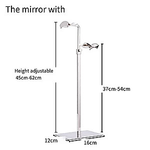 NA Stainless Steel high-Low Hanging Bag Rack Adjustable Hanging Bag Display Rack Double Head Bag Support Bag Display Rack Custom Snapshot