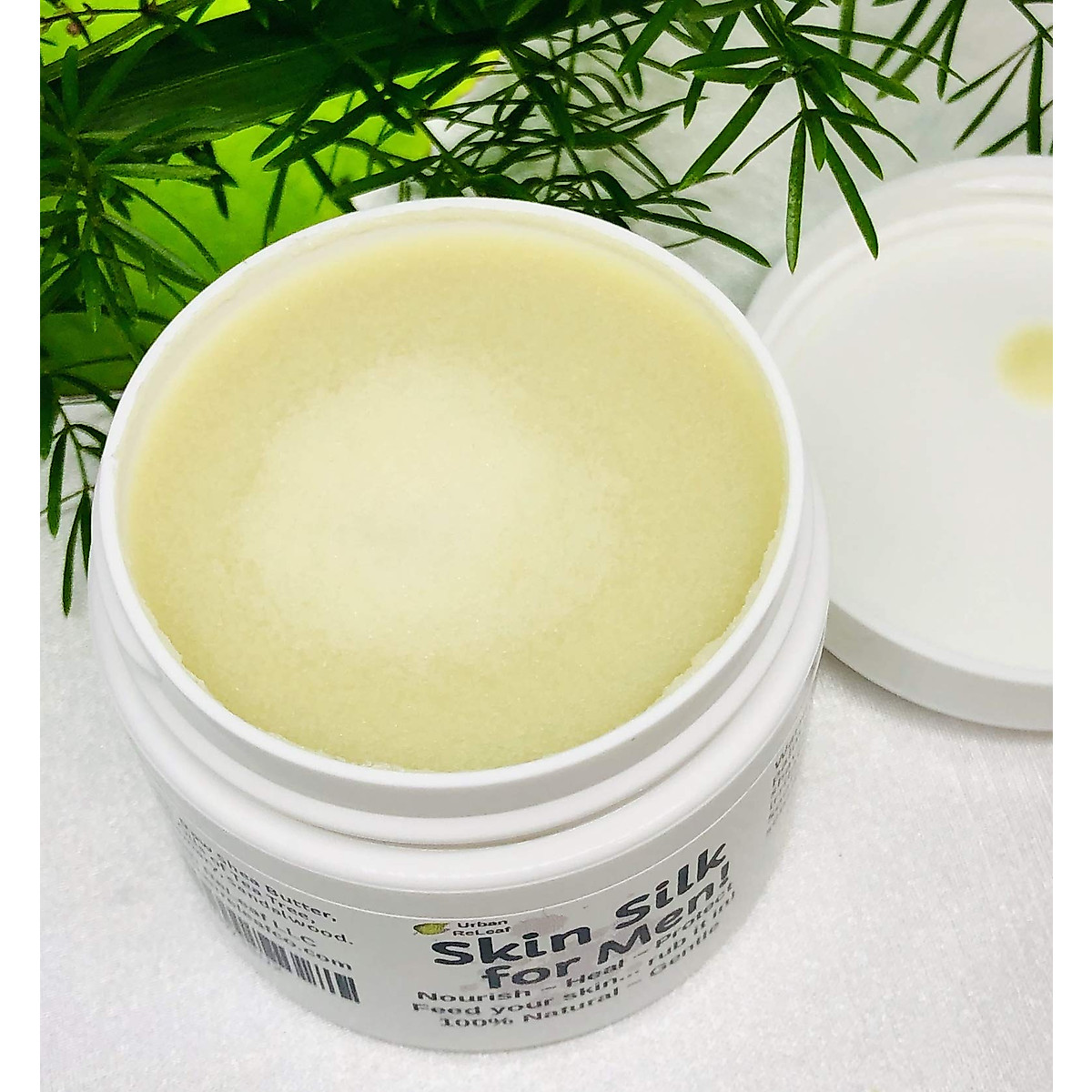 Urban ReLeaf Skin Silk for Men! Heal Dry, Irritated Skin & Overworked Hands. Soothe Shaved Faces, Necks, Heads! 100% Natural, Vegan. Man Dad Fathers Gift