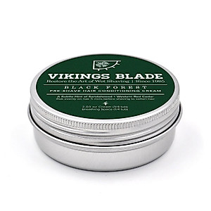 VIKINGS BLADE 'Black Forest' PRE-Shave Hair Softening Conditioner, Sandalwood & Western Red Cedar