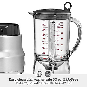 Breville Fresh and Furious Blender BBL620DBL, Damson Blue