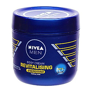 Nivea Men Revitalising Body Cream - 13.5 Fl Oz / 400 mL x 3 Pack