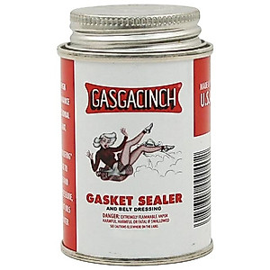 Gasgacinch 440-A Gasket Sealer and Belt Dressing, 4 oz , white