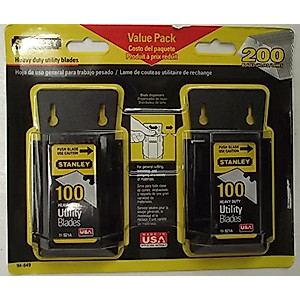 Stanley Utility Blades (200-Pack)