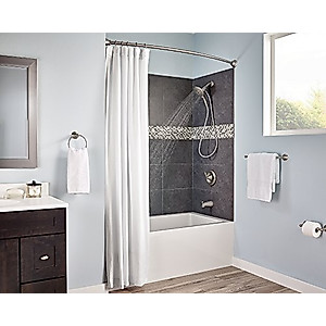 Moen SR2201BN Shower Curtain Rings (Pack of 12), Brushed Nickel