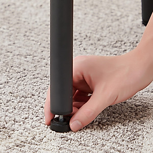 Tiokop Bistro Set of 2, Pub High Top Round Table and Chairs Upholstered Cushion, Storage Shelf and Backrest, 3-Piece Bar Stool Set for Breakfast Nook, Rustic Brown