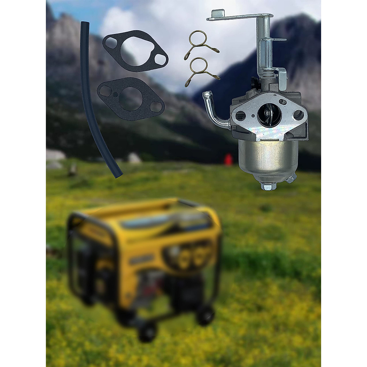 YAMAKATO Huayi OEM 79cc 80cc 99cc Carburetor for Powermate Edger Earthquake 4-Cycle Viper Engine Ardisam 10078 14318 Coleman Predator Champion Engine Generators