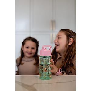 Simple Modern Disney Princesses Kids Water Bottle 2-Pack with Straw Lid | Reusable Insulated Stainless Steel & Plastic Cups for Girls and Boys, School | Summit Collection | Disney Princess Mix