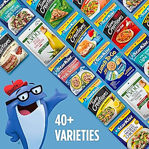 StarKist Lunch To-Go Chunk Light Mix Your Own Tuna Salad, 4.1 Ounce Kit, 12 Pack