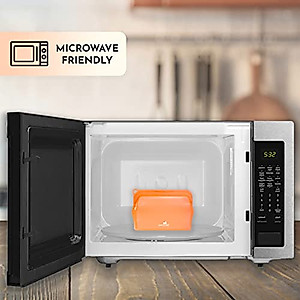 SWOOFE Reusable Silicone Food Bag | Snack Size 11 Oz (Coral) | Eco-Friendly | Plastic Free Storage Snacks Bag | Great for Cooking, Sous Vide, or Freezer use | Leakproof, Dishwasher-Safe.