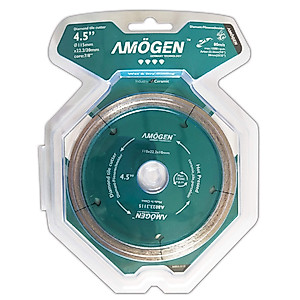 AMÖGEN Ultra-Thin Diamond Tile Cutter ，Arbor fit to Angle Grinders, Circular Saws, Masonry Saws, Tilesaw and Cutoff Cutters
