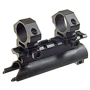 Ultimate Arms Gear Tactical SKS 7.62x39 Rifle See Through Receiver Cover Replacement Scope Mount With 2-7x32 Rifle Duplex Sniper Reticle Scope With Included 7/8" Weaver-Picatinny Scope Rings