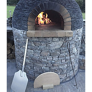 BBQMFG 30 Inch Long Fire Poker for Fire Pit and Fireplace, Outdoor fire Pit Poker Stick, Rust Resistant Black Finish, Minimalism Style…