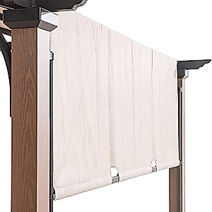 Ontheway Replacement Sling Canopy for for A+R Freestanding Pergola Sold at Lowe's,10x10ft #L-PG152PST-B (Size: 200" (L) x 103" (W))